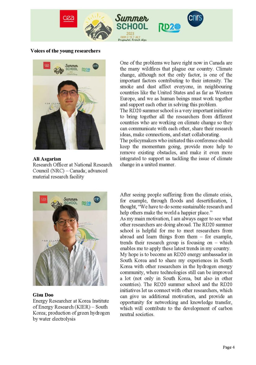 RD20 Summer School 2023 | RD20