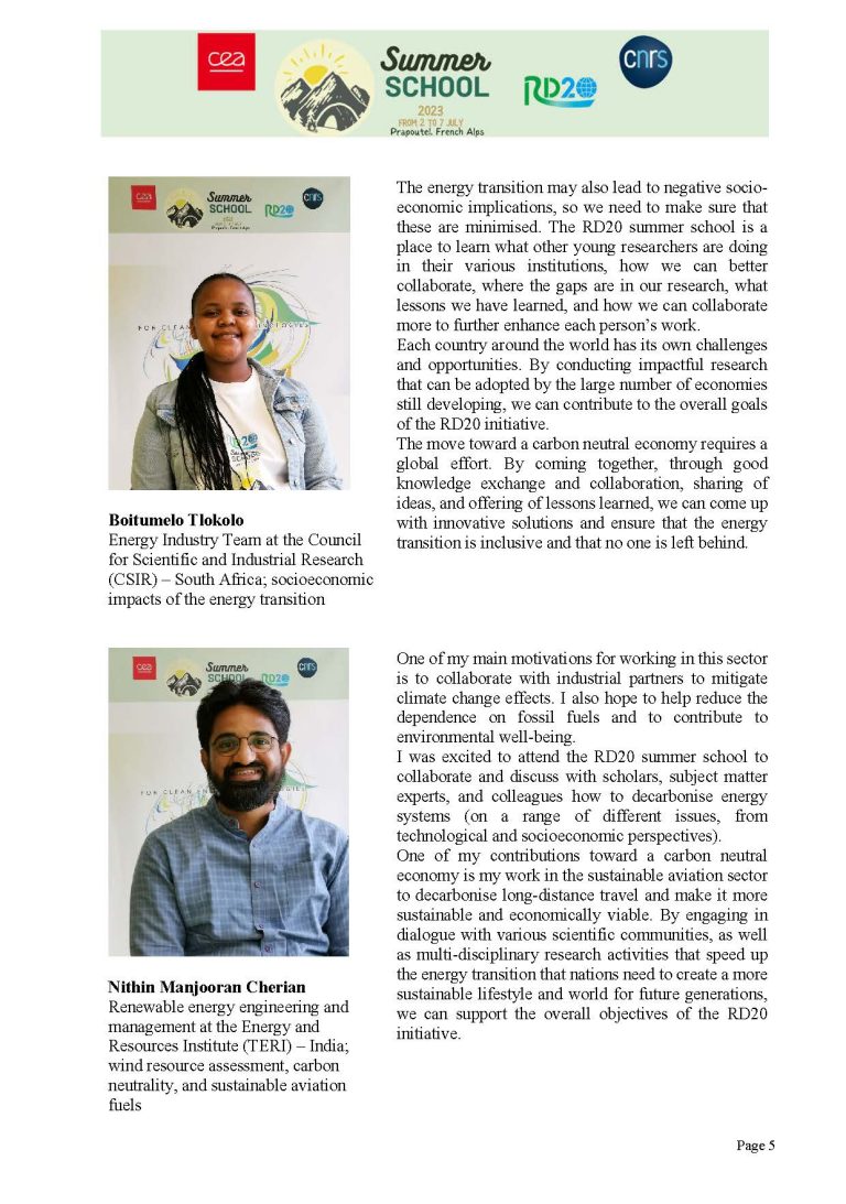 RD20 Summer School 2023 | RD20